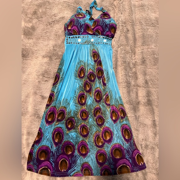 Magic | Dresses | Magic Peacock Dress | Poshmark